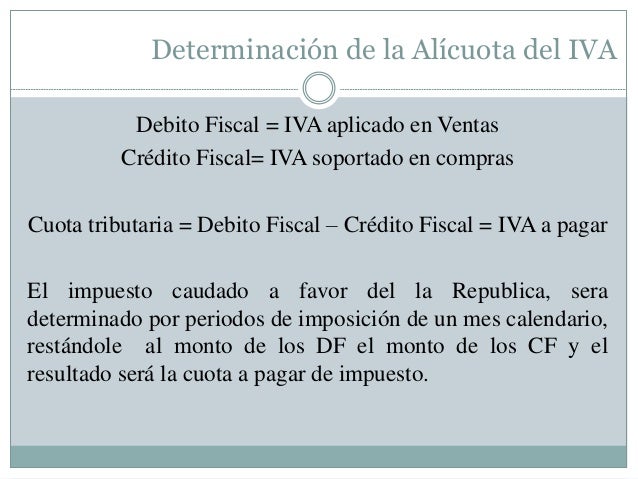 Iva Credito Y Debito Fiscal Asientos - clapincreditos