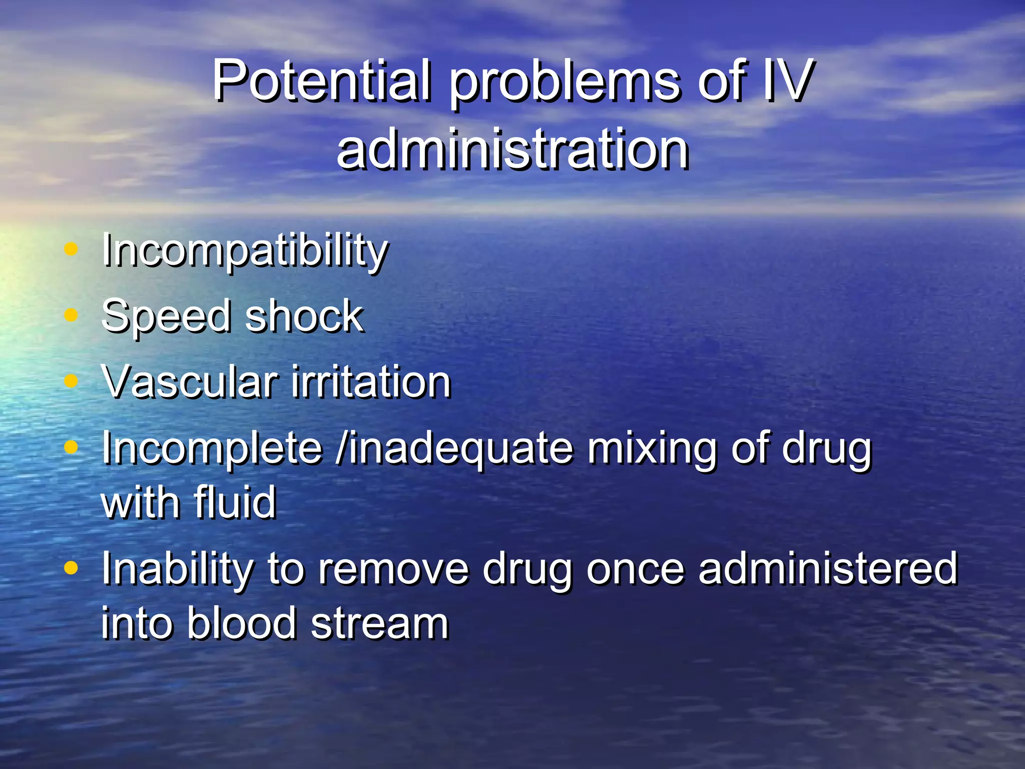 Iv administration | PPT
