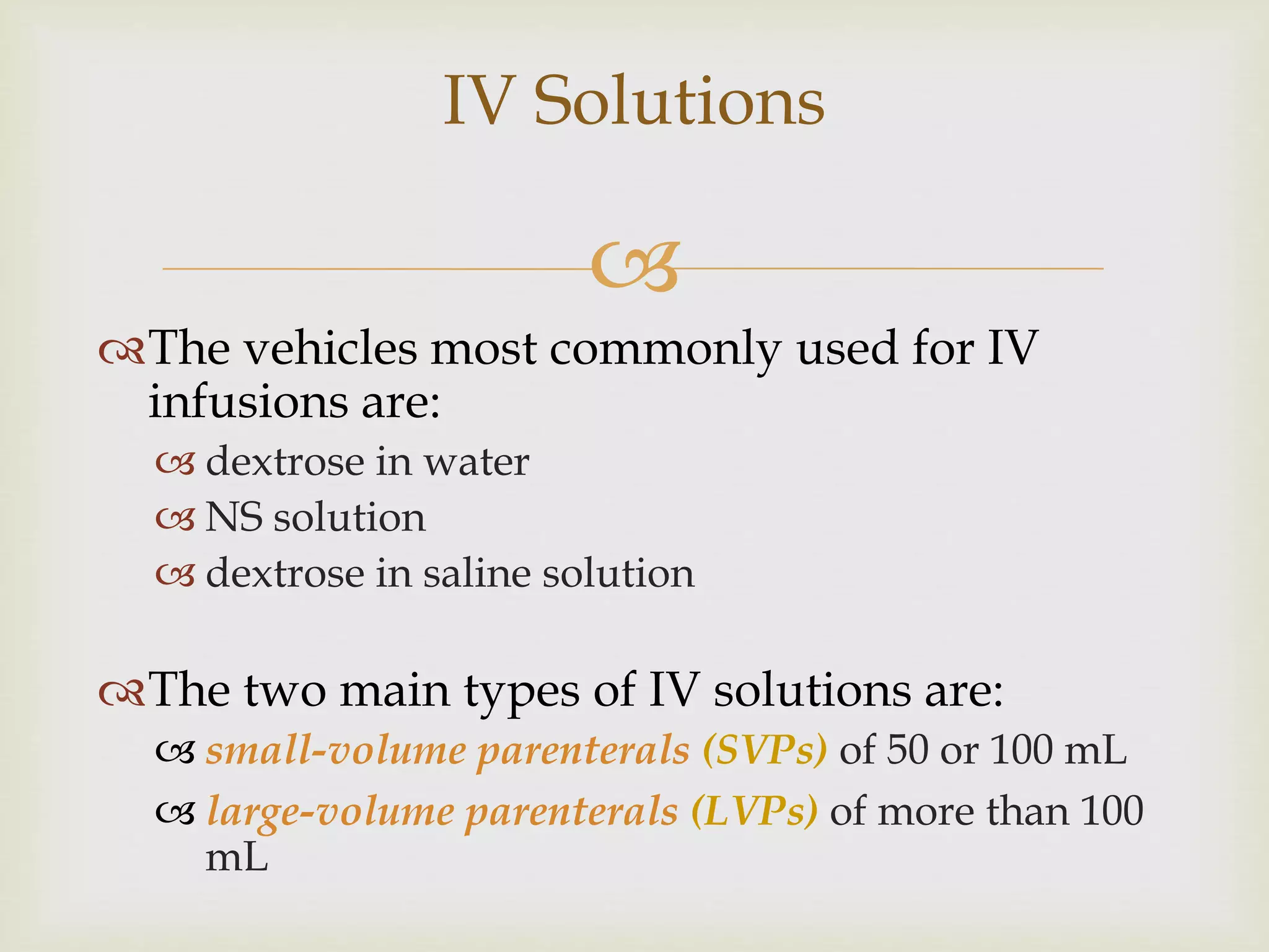 Iv admixtures PPT | PPTX | First Aid | Injuries
