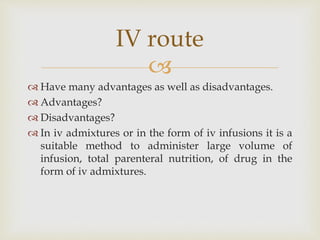 Iv admixtures PPT | PPTX