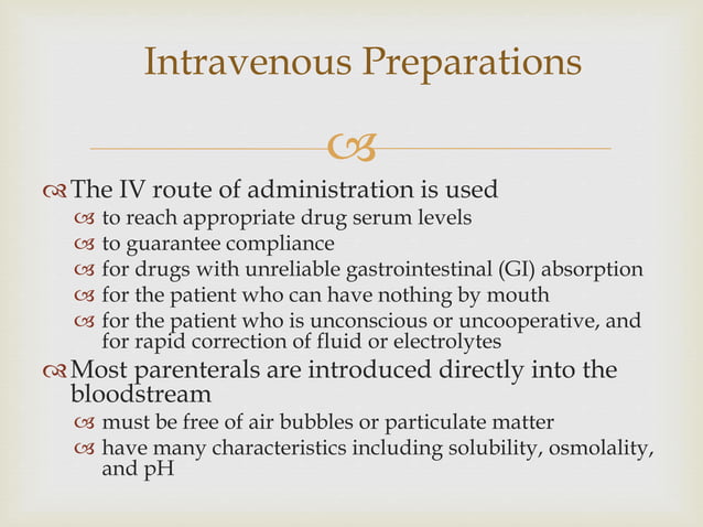 Iv admixtures PPT | PPTX | First Aid | Injuries