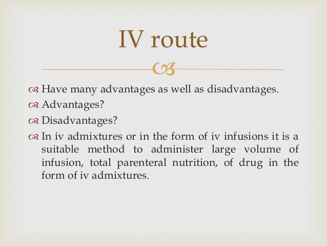 Iv admixtures PPT