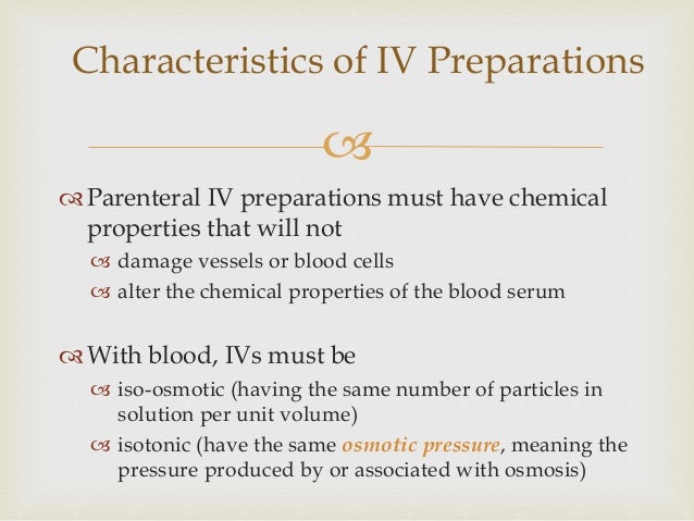 Iv admixtures PPT