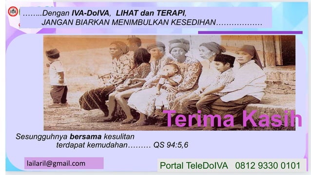IVA DoIVA TeleDoIVA dr. Sarah Dina.p.ssptx | PPT