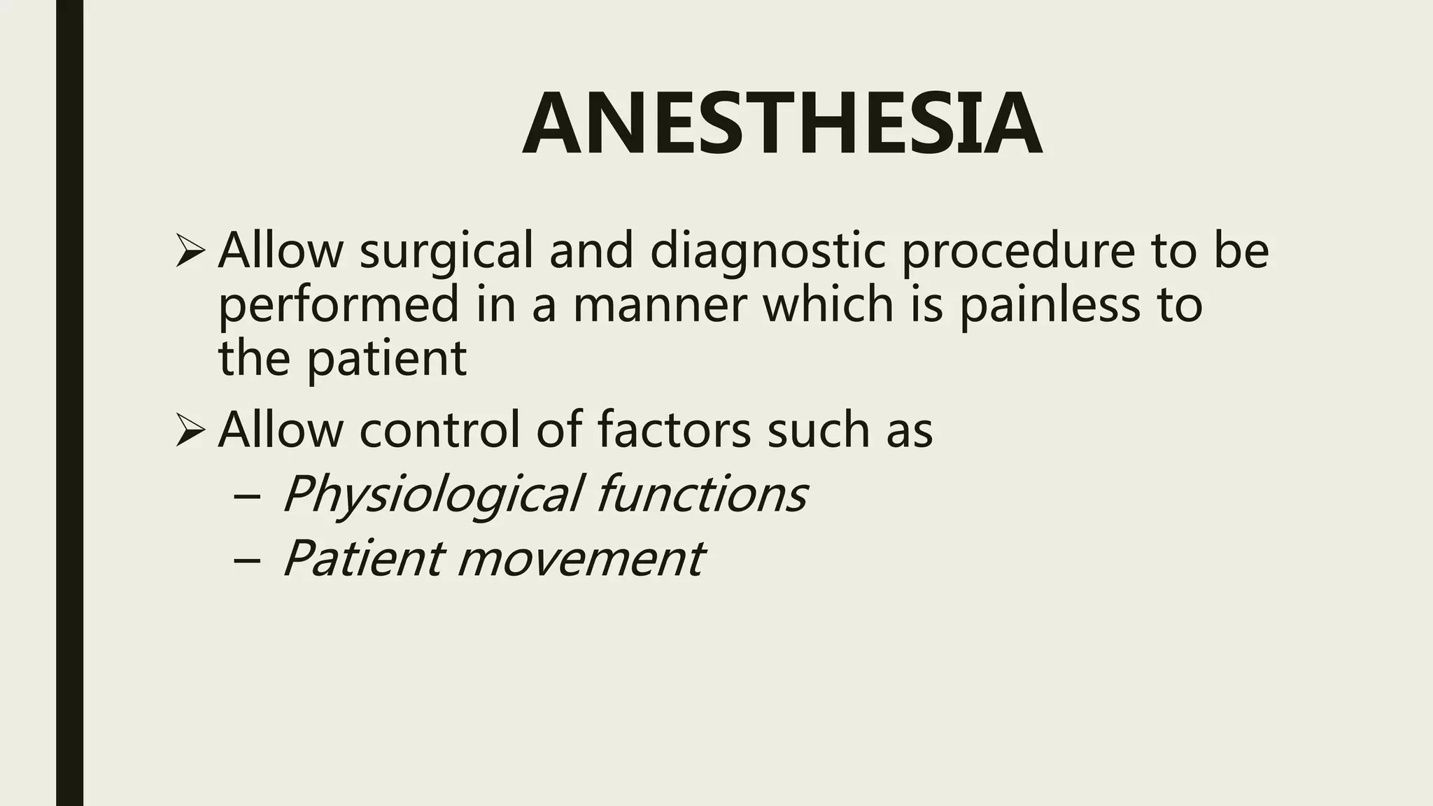 INTRAVENOUS AND INHALATIONAL ANESTHETIC AGENTS | PPTX