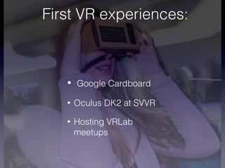Iva Leon (ARVR Women and Allies): Building community with social VR | PDF