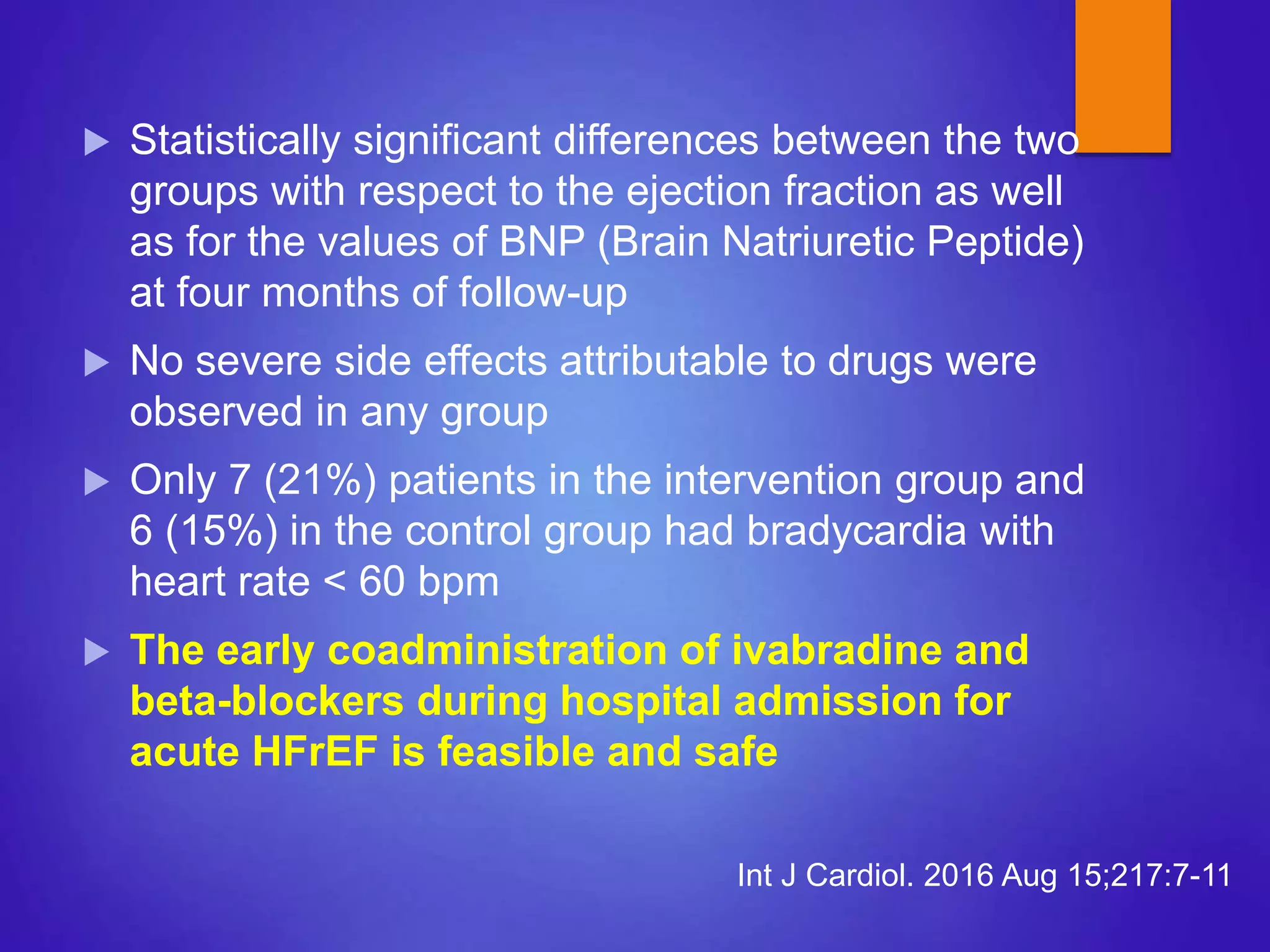 Newer Approach in management of Angina & CHF: Heart rate modulation and ...