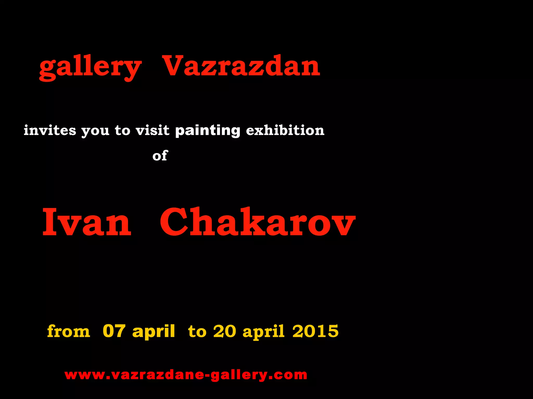 Ivan chakarov-2015.eng-1 | PPT