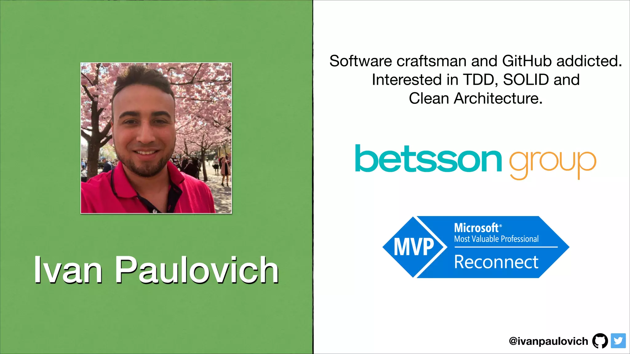 Clean Architecture Essentials @ivanpaulovich | PPT