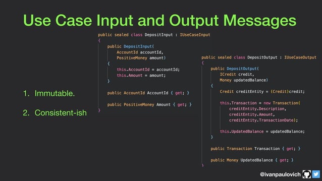 DDD Tactical Design with Clean Architecture - Ivan Paulovich | PPT