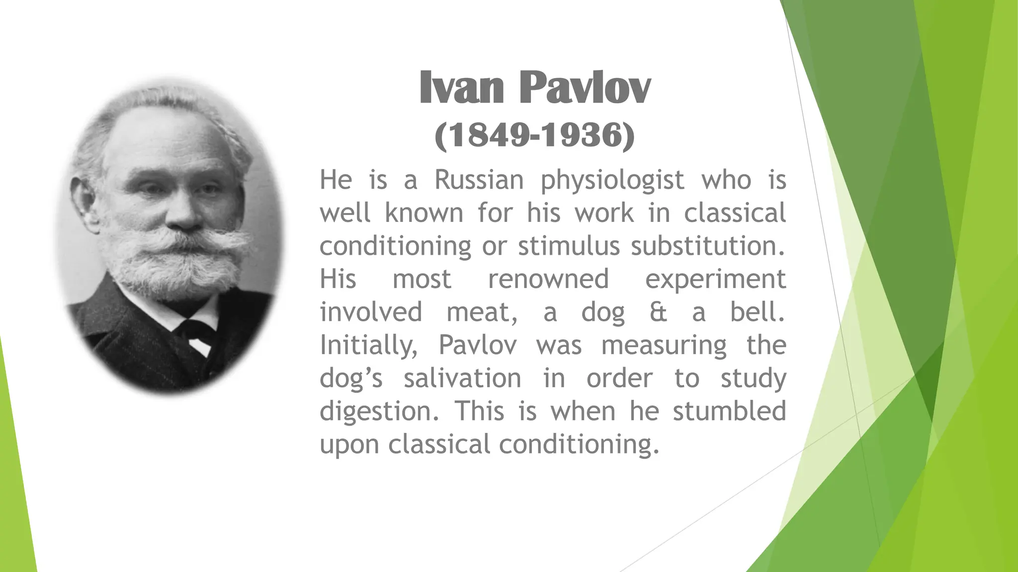 Ivan-Pavlov-ppt.pdf theory is detail description | PDF