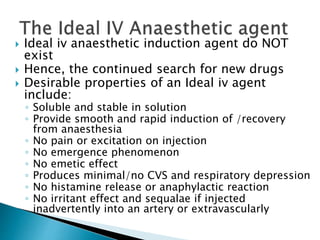 INTRAVENOUS ANAESTHETIC AGENTS DRUGS.pptx