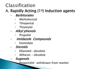 INTRAVENOUS ANAESTHETIC AGENTS DRUGS.pptx
