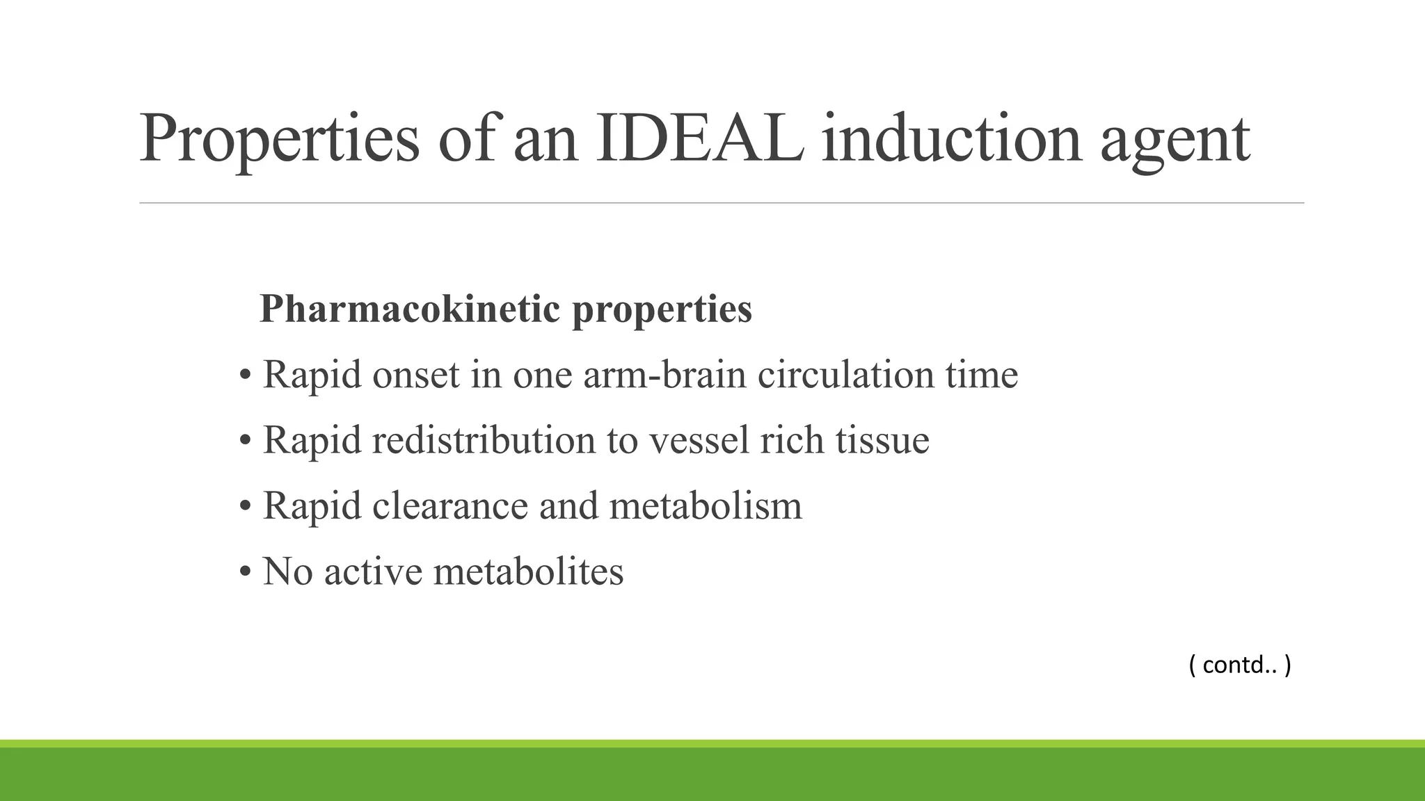 Intravenous Induction agents | PPTX