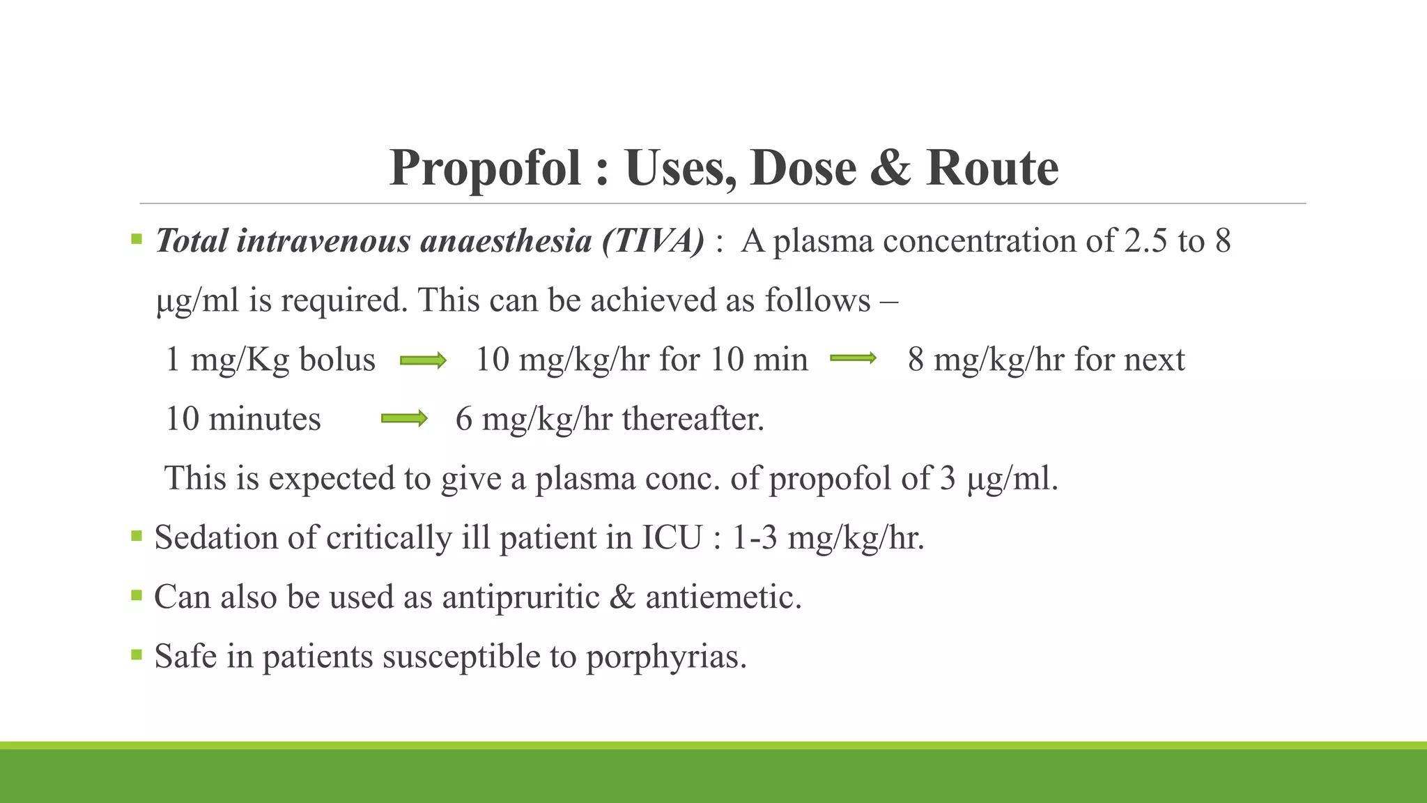 Intravenous Induction agents | PPTX