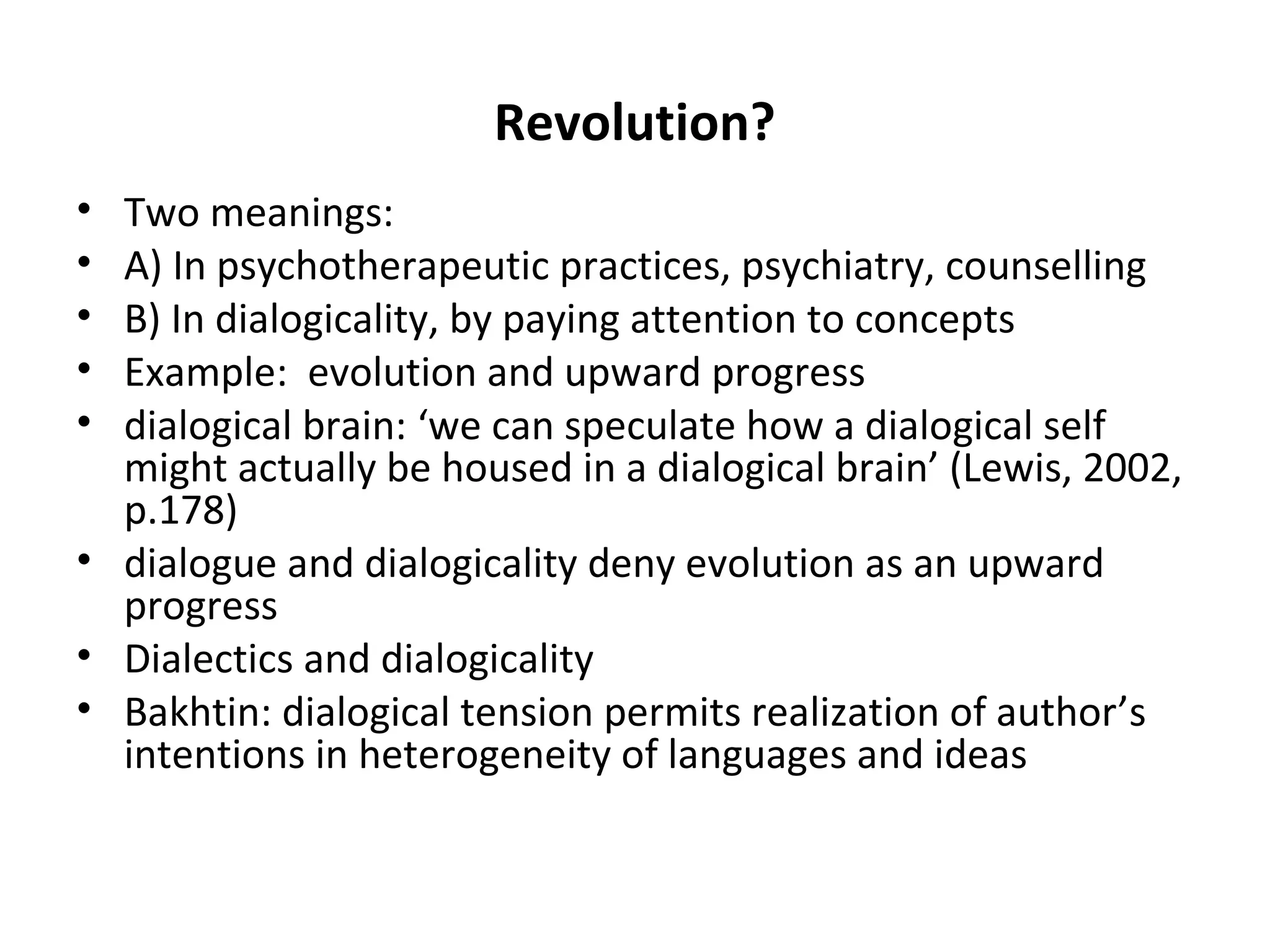 Ivana markova pp + dialogue pp | PPT | Science