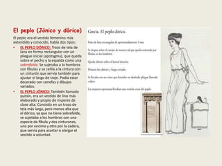 Vestimenta de Grecia | PPTX