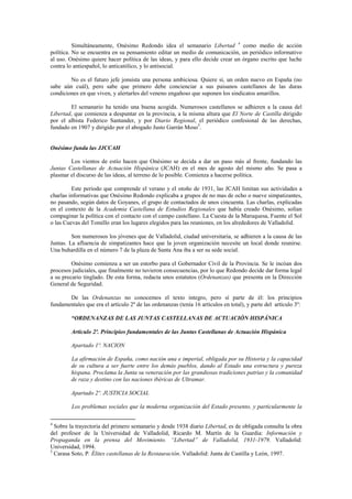 Onésimo Redondo y las Juntas Castellanas de Actuación Hispánica - Iván ...