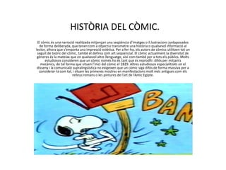 El còmic | PPTX