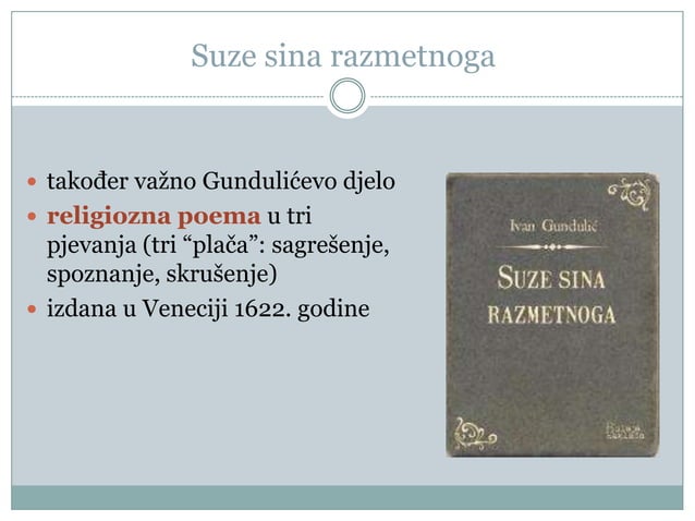 Ivan gundulić, paula | PPTX