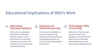 Ivan Illich.pptx critical analysis of the educational thoughts of | PPTX