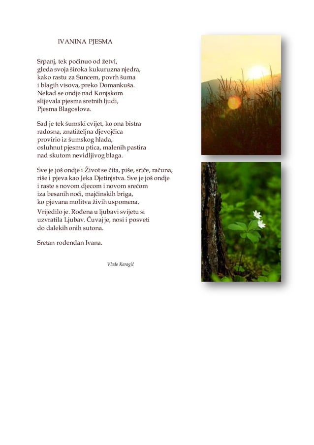 Ivanina pjesma | PDF