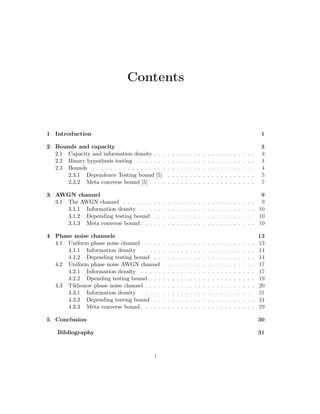 Coding for phase noise channels | PDF | Digital Audio | Computer Software and Applications