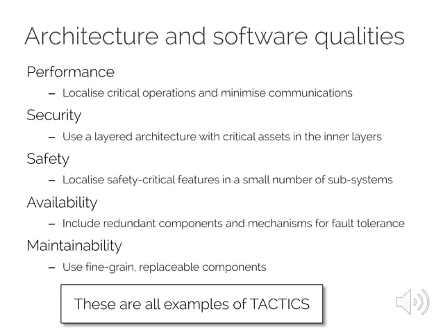 [2016/2017] Introduction to Software Architecture | PPT