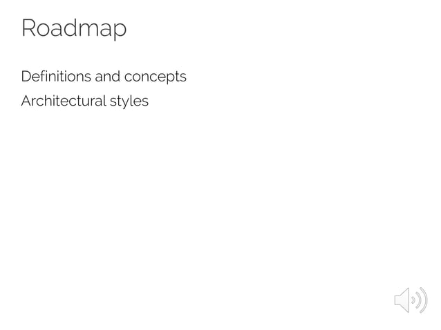 [2016 2017] Introduction To Software Architecture Ppt