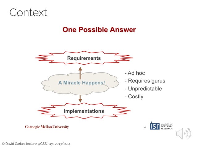 [2016 2017] Introduction To Software Architecture Ppt