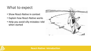 JS Fest 2018. Илья Иванов. Введение в React-Native | PPT
