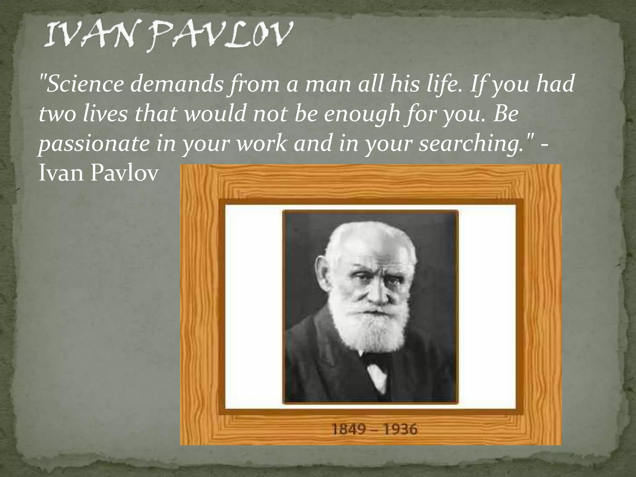 ppt on Ivan pavlov | PPTX