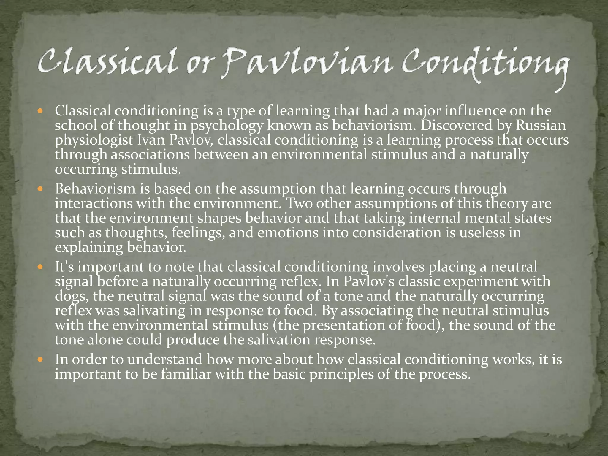 ppt on Ivan pavlov | PPTX