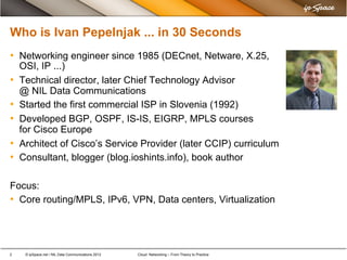 PLNOG 8: Ivan Pepelnjak - Data Center Fabrics - What Really Matters | PPT
