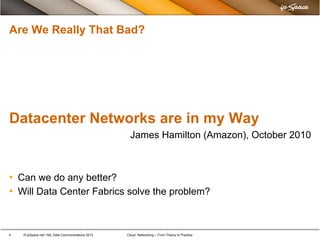 PLNOG 8: Ivan Pepelnjak - Data Center Fabrics - What Really Matters | PPT