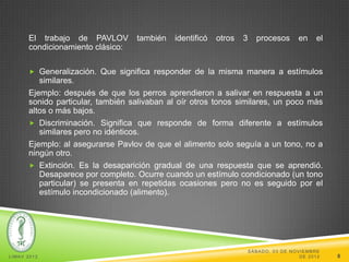 Ivan petrovich pavlov – condicionamiento clásico | PPTX