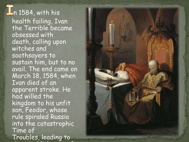 Ivan the terrible | PPTX | Celebrity Families | Pop Culture