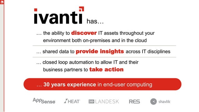 Ivanti: Access the Power of Unified IT | PPTX | Cloud Computing | Internet