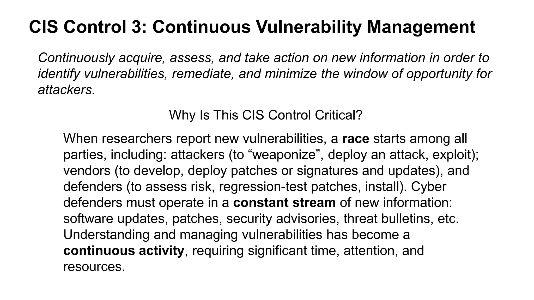 How to Perform Continuous Vulnerability Management | PPTX