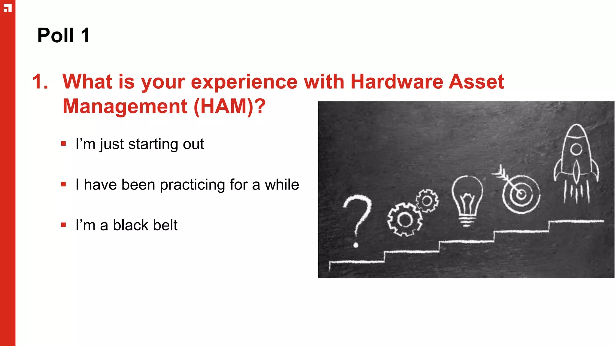 Seven Pillars of a Modern Hardware Asset Management (HAM) Practice | PPTX