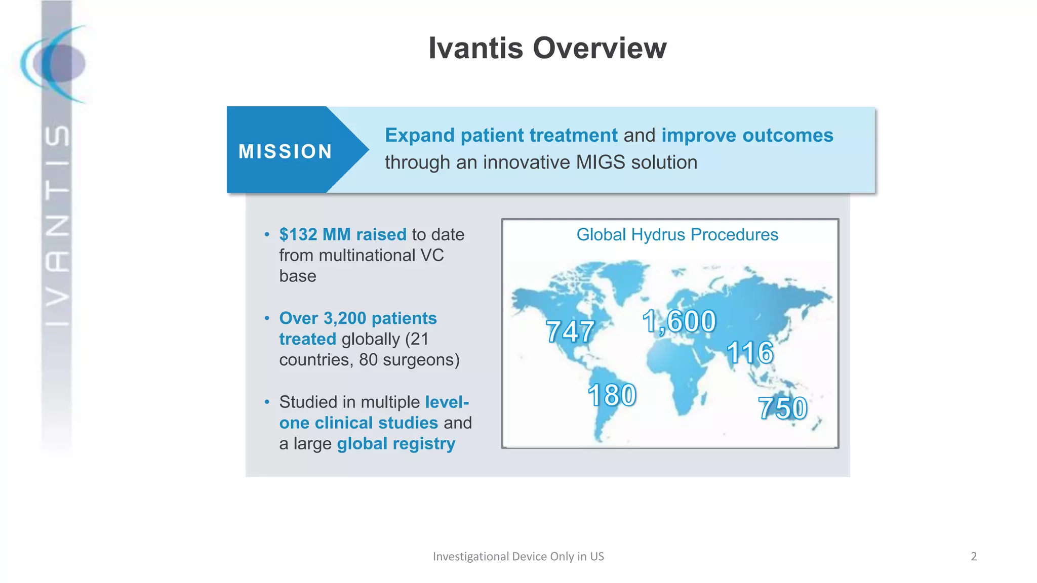 Ophthalmology Innovation Showcase 1 - Ivantis | PDF