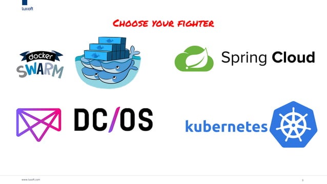 Ivan Zhuravel and Ihor Khlaponin "DC/OS vs Kubernetes. Let the Fight ...