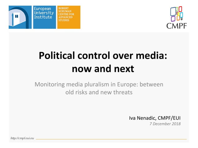 Political Control Over Media | PPT