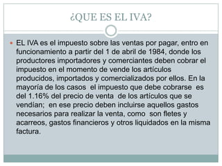 Iva power point | PPTX