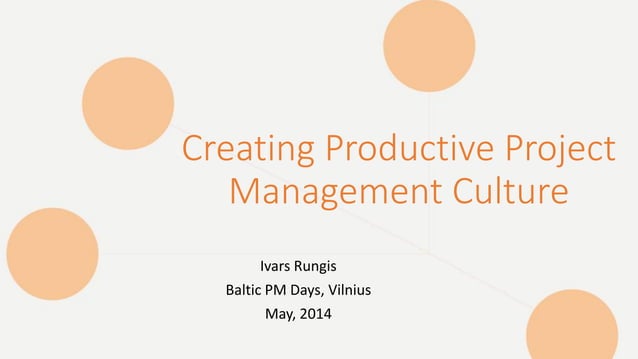 Project Management Culture | PPT
