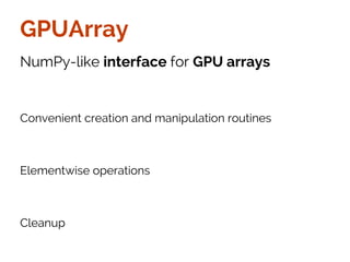 Python и программирование GPU (Ивашкевич Глеб) | PDF