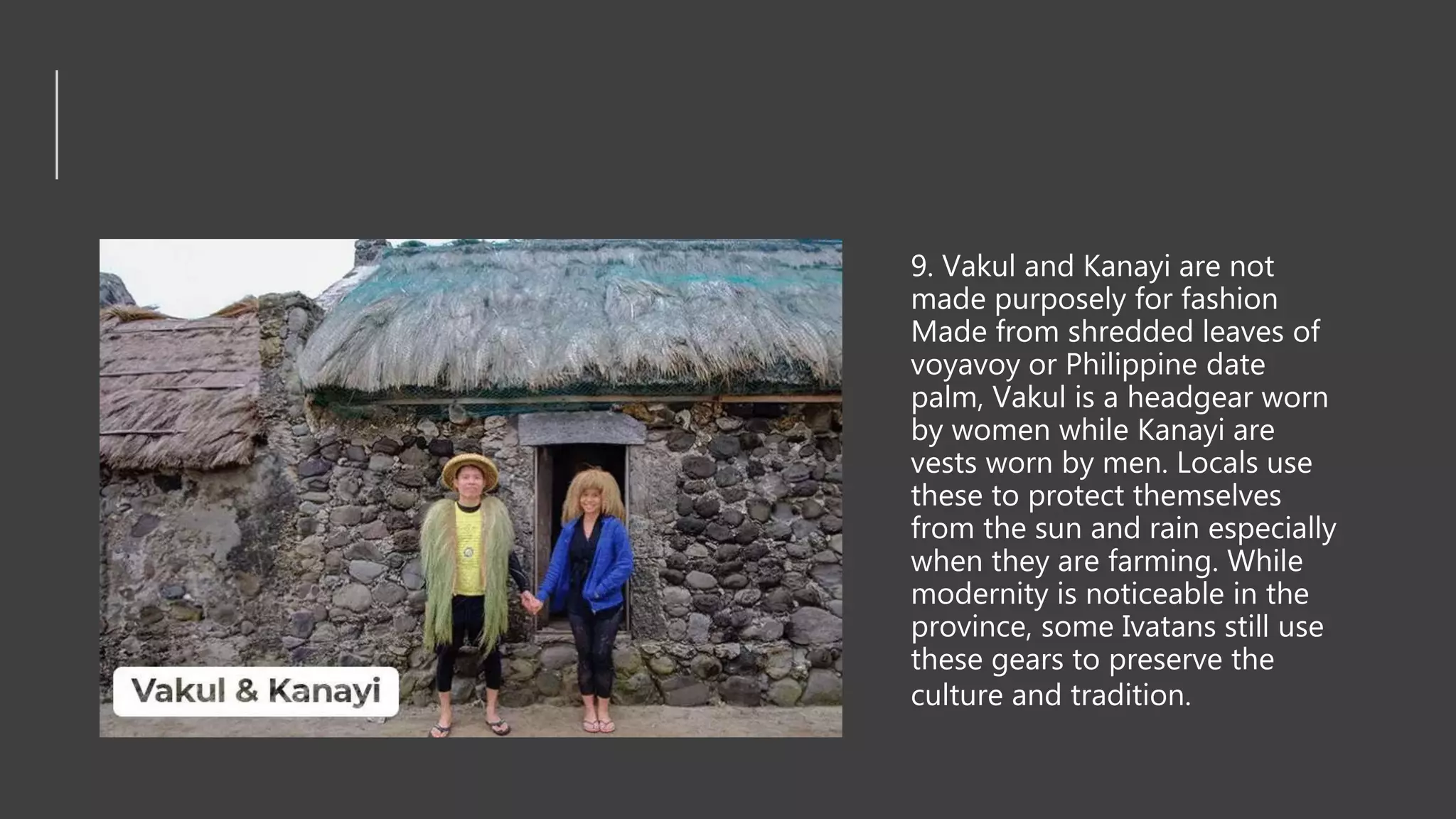 Ivatan people-batanes-and-traditions | PPTX