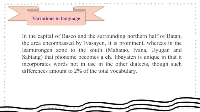 IVATAN WORDS.pptx | Asia Travel | Travel Locations
