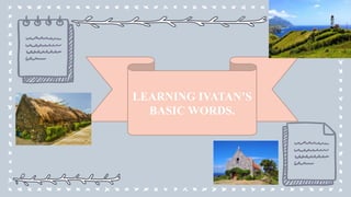 IVATAN WORDS.pptx