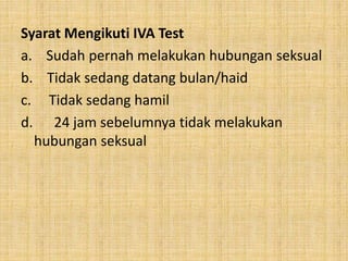 Iva test | PDF